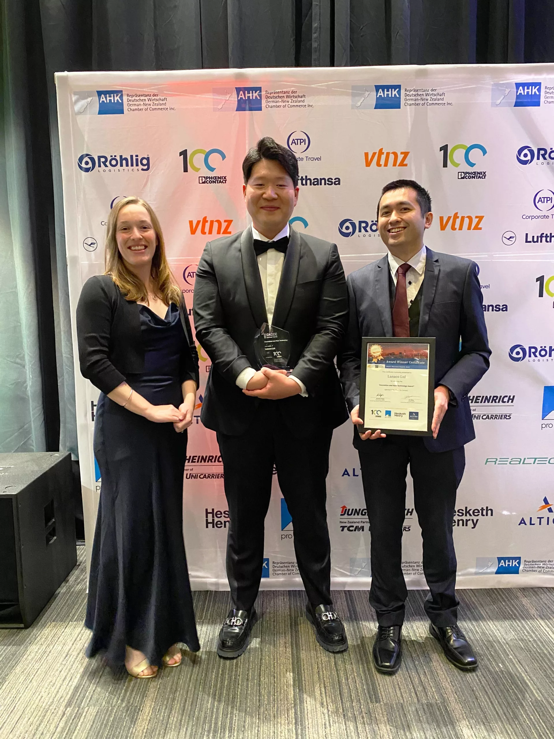 Lanaco Win Innovation and New Technology Award at GNZCC 2023 Business ...